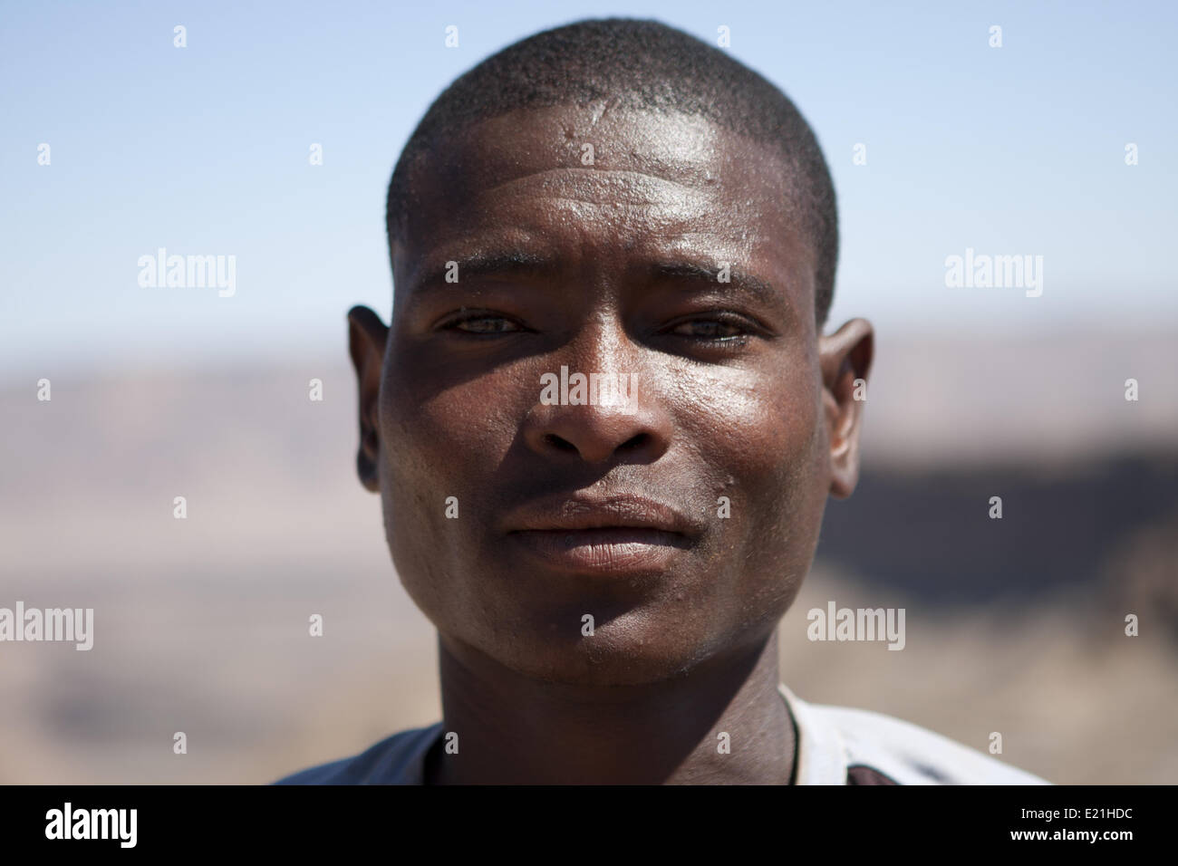 Africa man adventure hi-res stock photography and images - Alamy