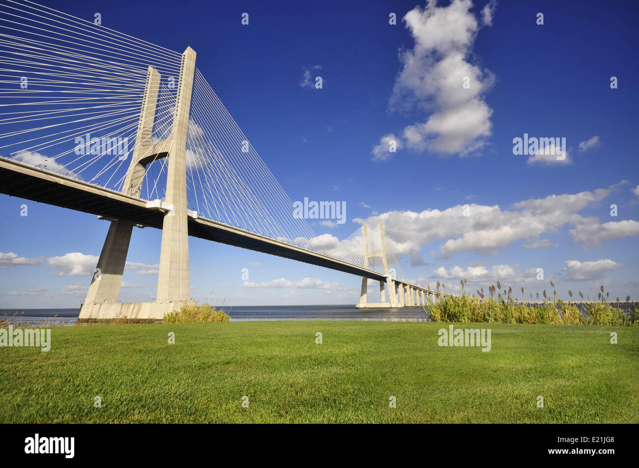 Vasco da Gama Bridge Stock Photo - Alamy