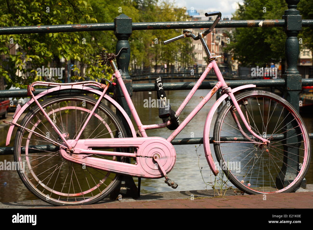 Amsterdam - bicycle Stock Photo - Alamy