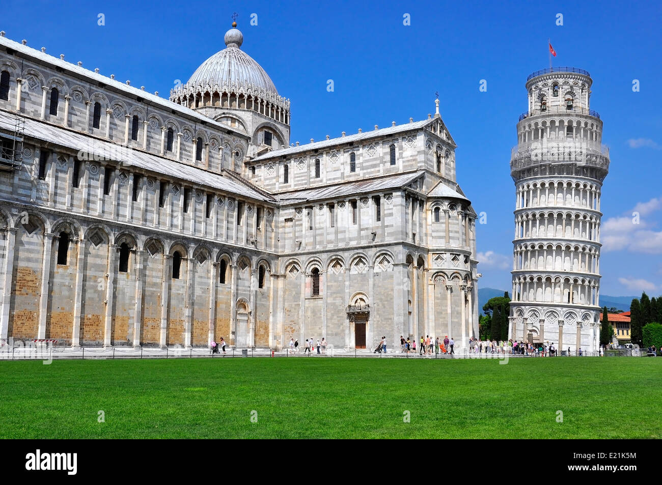 Leaning Tower of Pisa and Duomo , Italy Stock Photo - Alamy