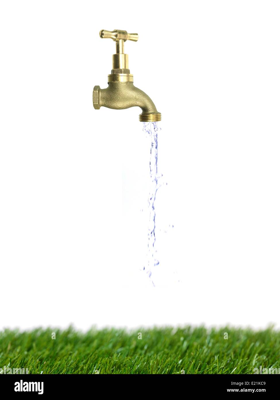 A tap isolated against a white background Stock Photo - Alamy
