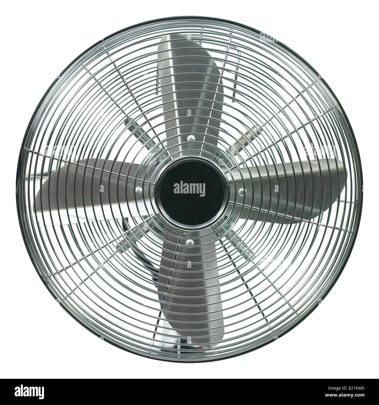An electric fan isolated on white Stock Photo - Alamy
