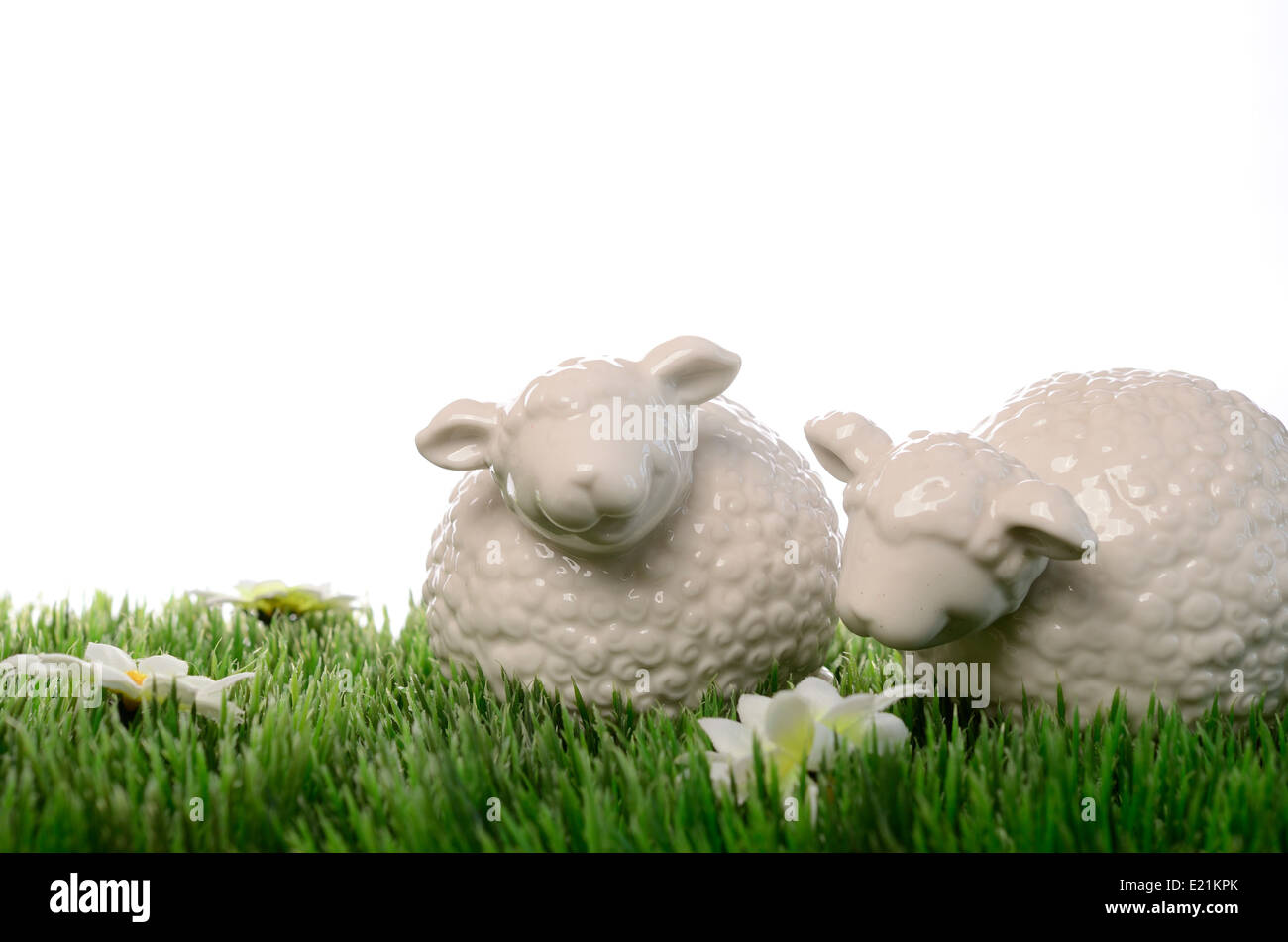 Ceramic Sheep High Resolution Stock Photography and Images - Alamy