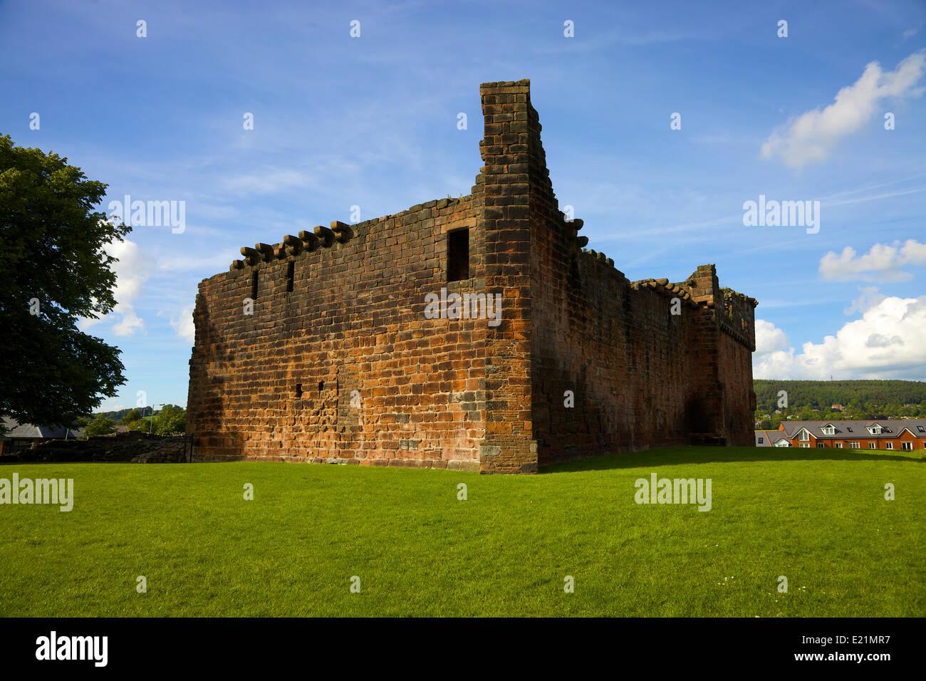 Penrith Castle ruins. Penrith, Cumbria, England, United Kingdom Stock ...