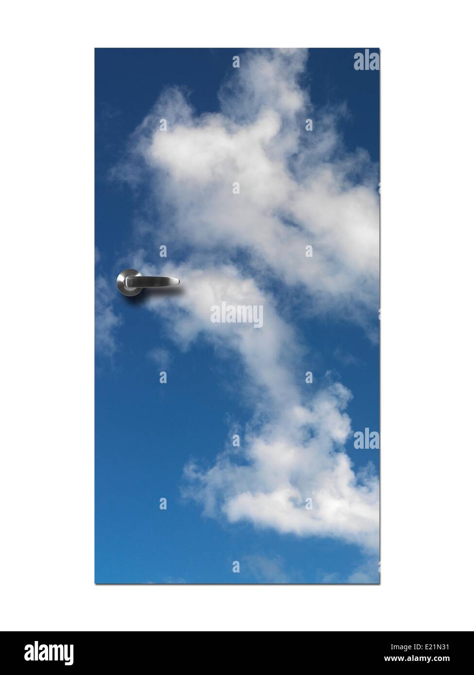 Sign on doors Cut Out Stock Images & Pictures - Alamy