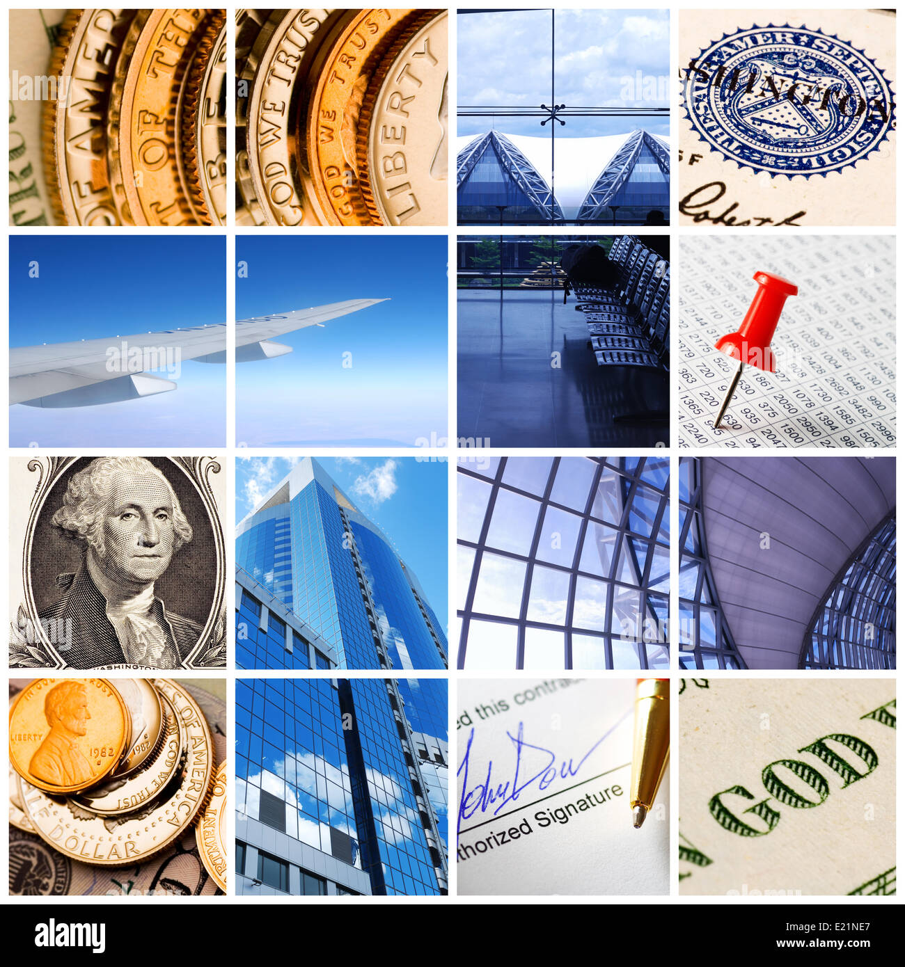 International money collage hi-res stock photography and images - Alamy