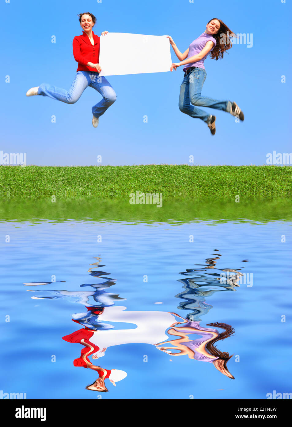 Jumping sheet hi-res stock photography and images - Alamy