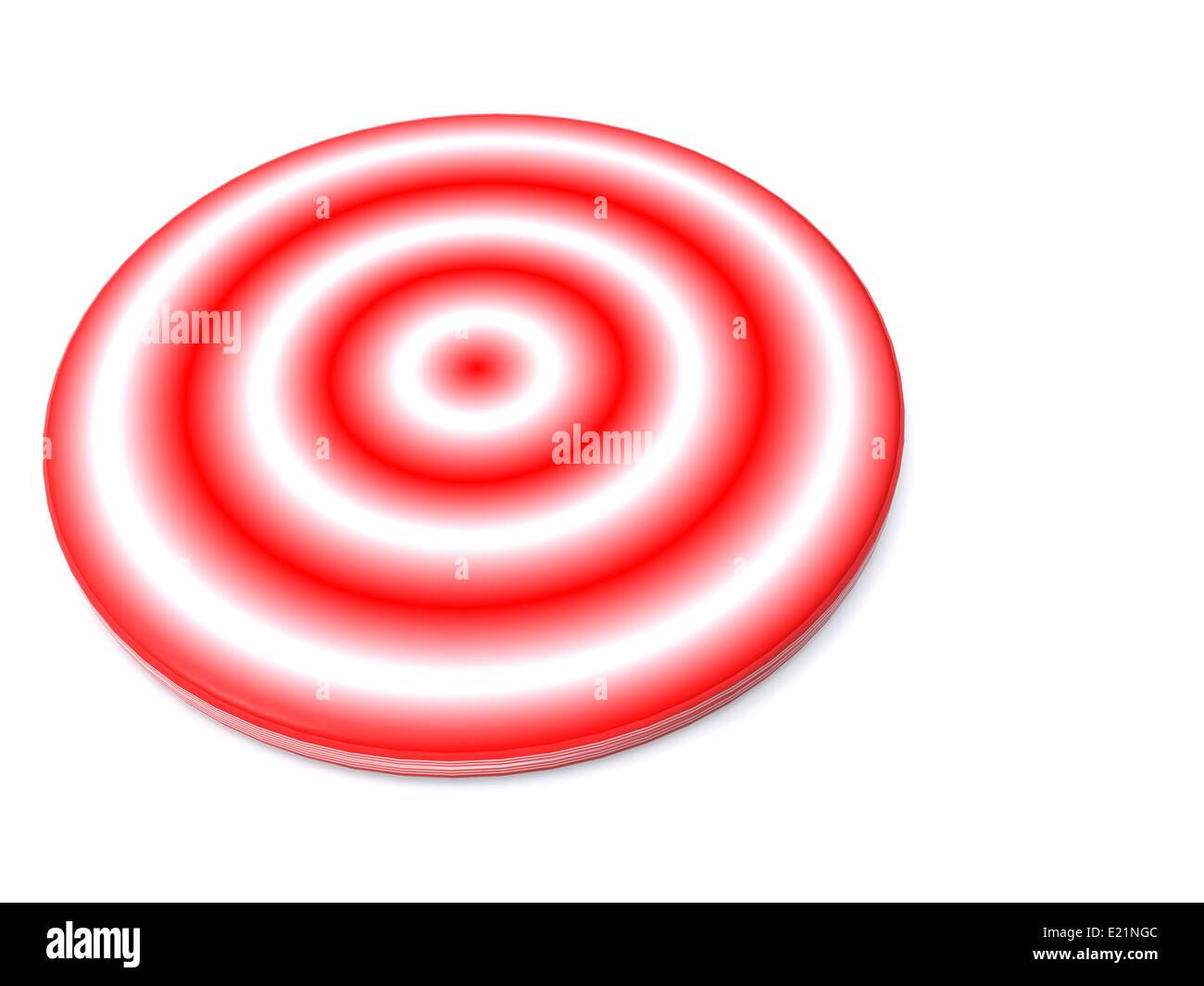red target. 3d Stock Photo - Alamy