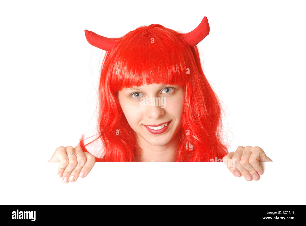 Devil costume woman Cut Out Stock Images & Pictures - Alamy