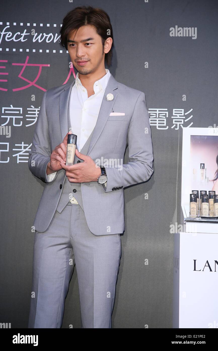 Taipei, China. 11th June, 2014. Actor Bolin Chen attends commercial ...