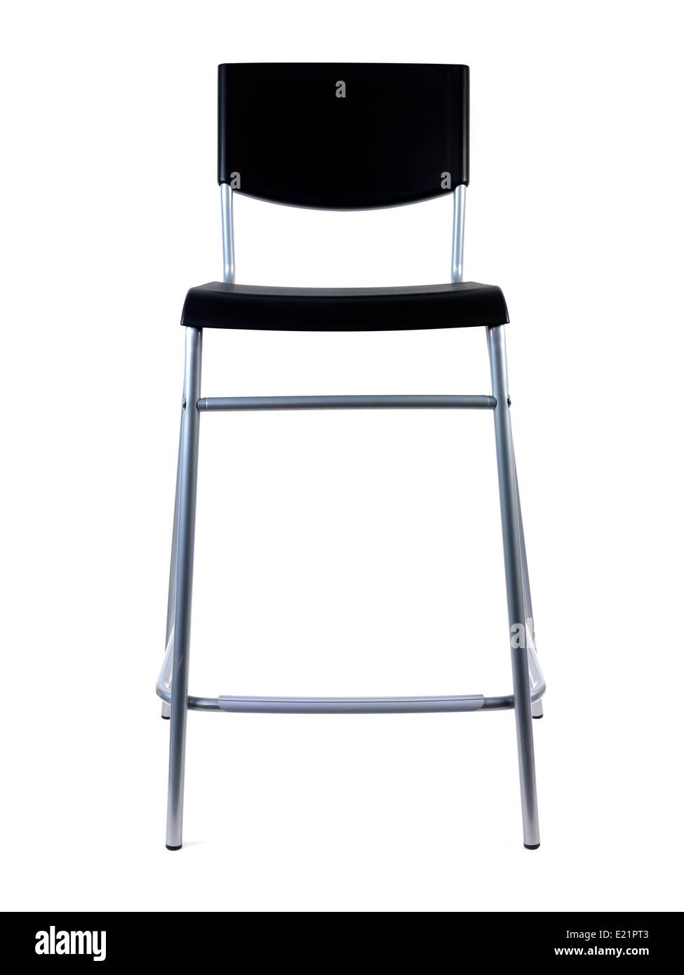 A stool isolated against a white background Stock Photo - Alamy