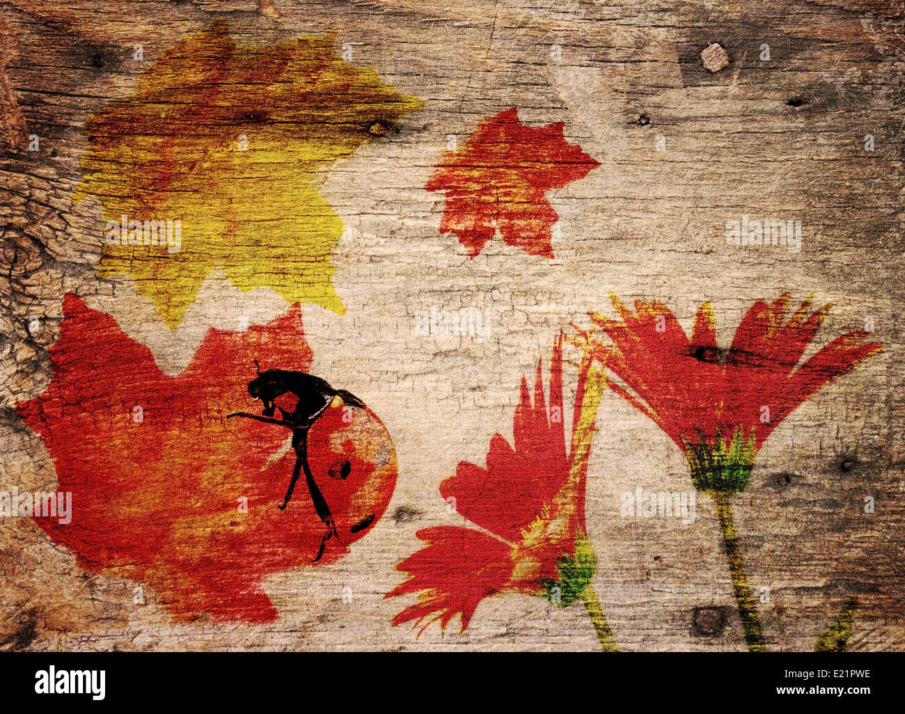 Fall Theme Background Stock Photo - Alamy