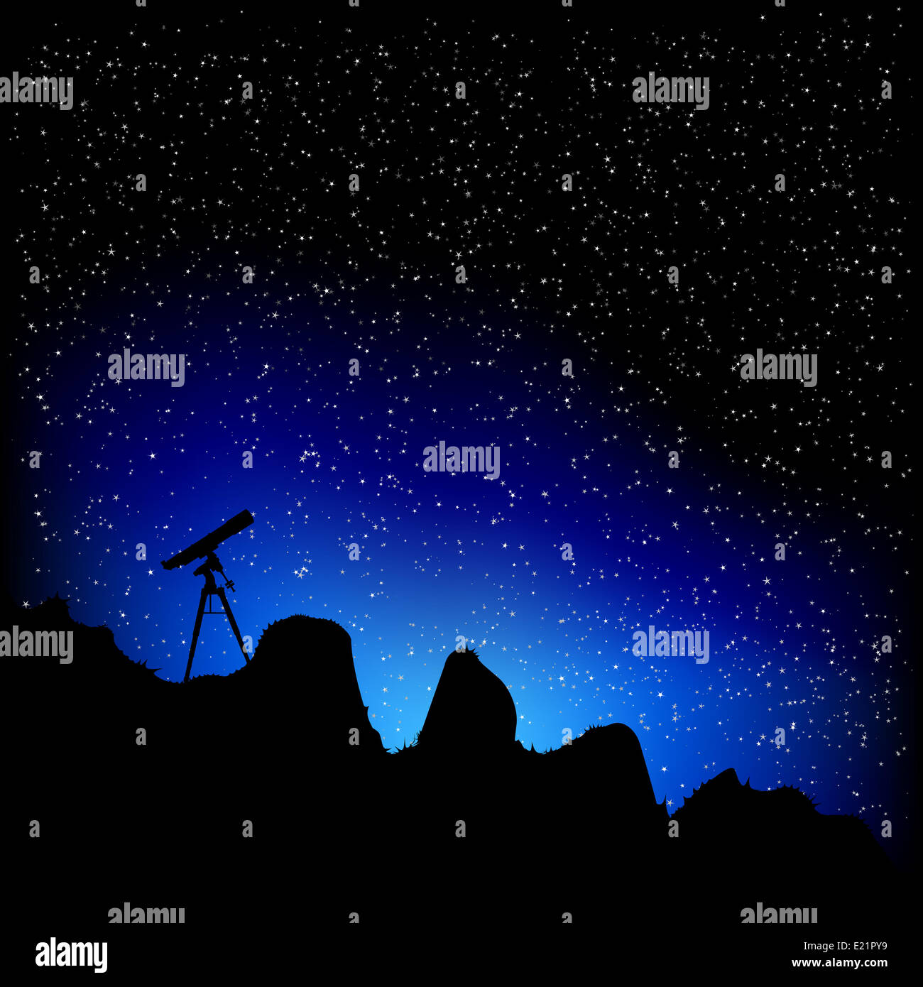 Stars telescope hi-res stock photography and images - Alamy