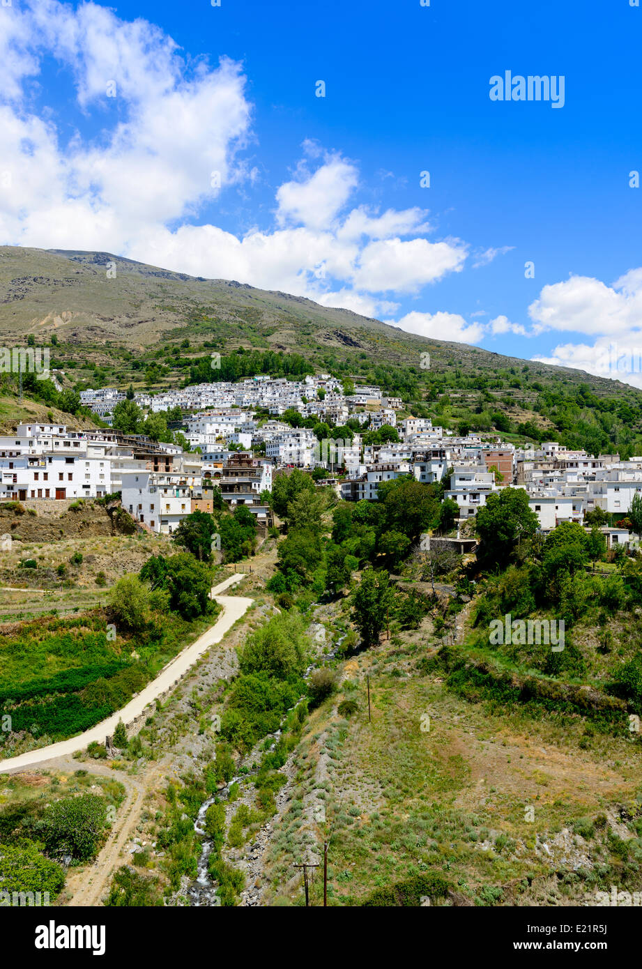 Trevelez Village in the Alpujarra Mountain Granada province Spain Stock ...