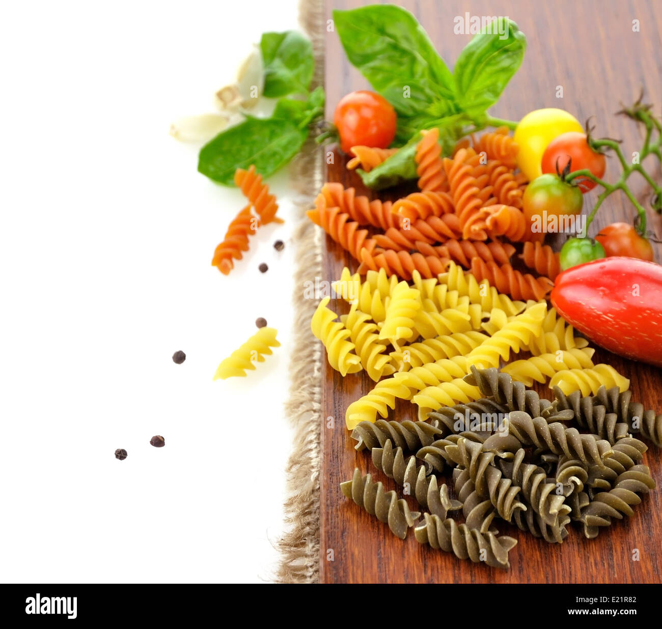 Pasta twists hi-res stock photography and images - Alamy