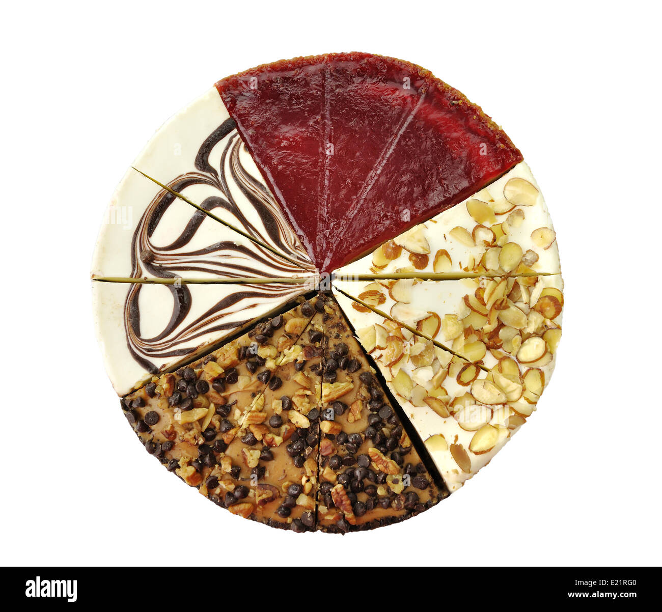 Raspberry swirl cheesecake hi-res stock photography and images - Alamy