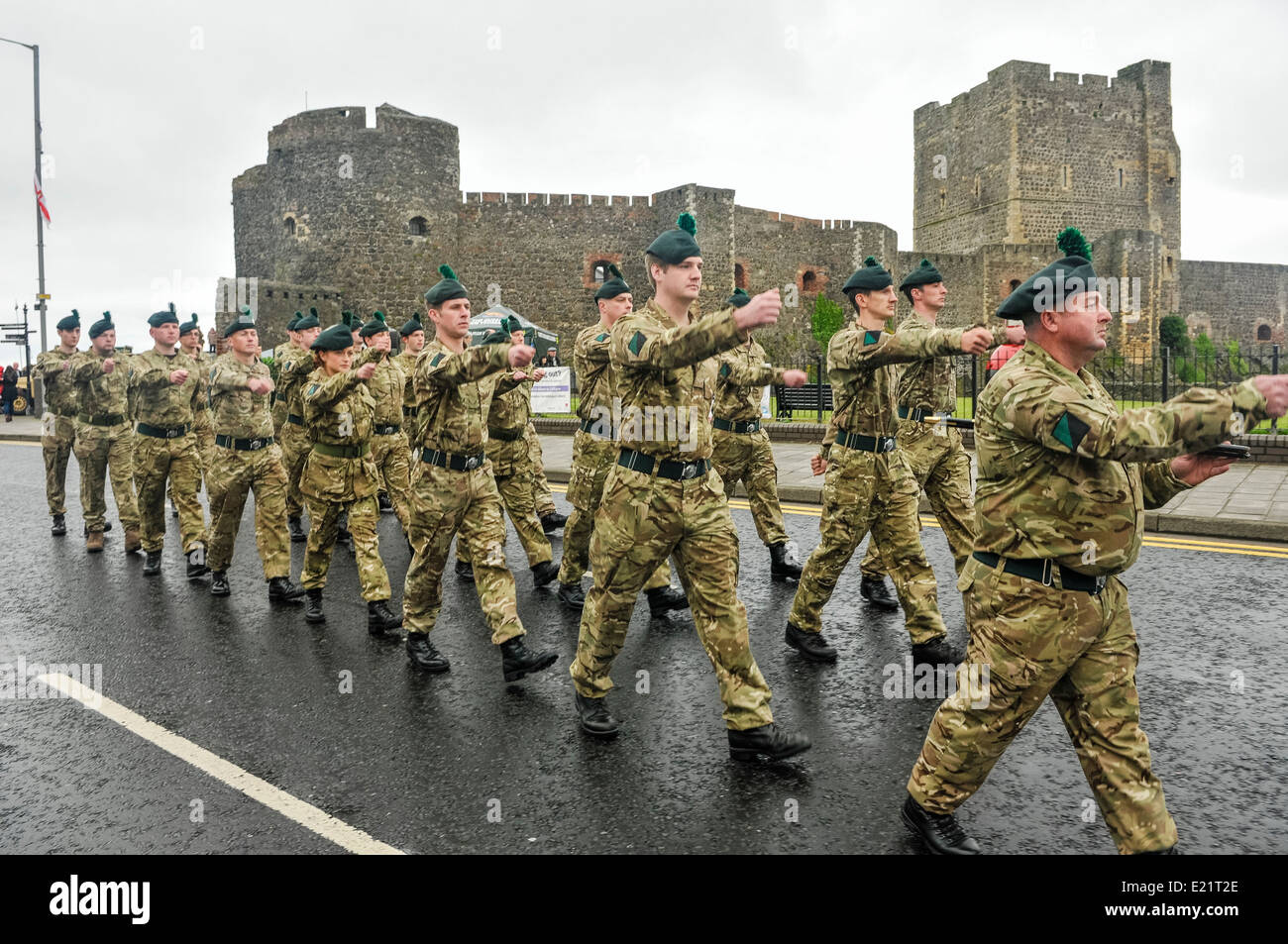 Royal irish regiment rir soldier hi-res stock photography and images - Alamy