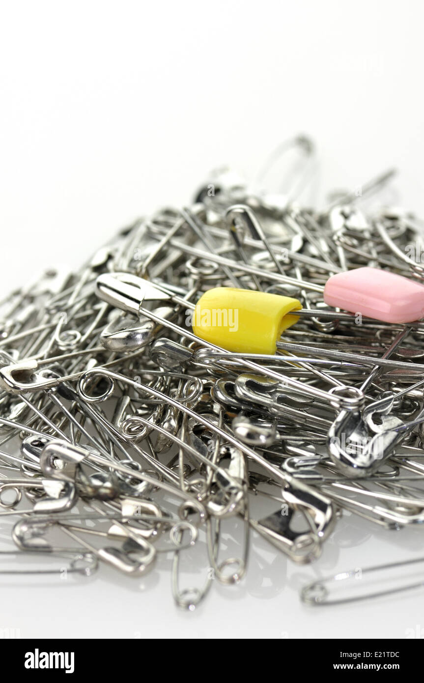 Safety Pin Background Stock Photo - Alamy