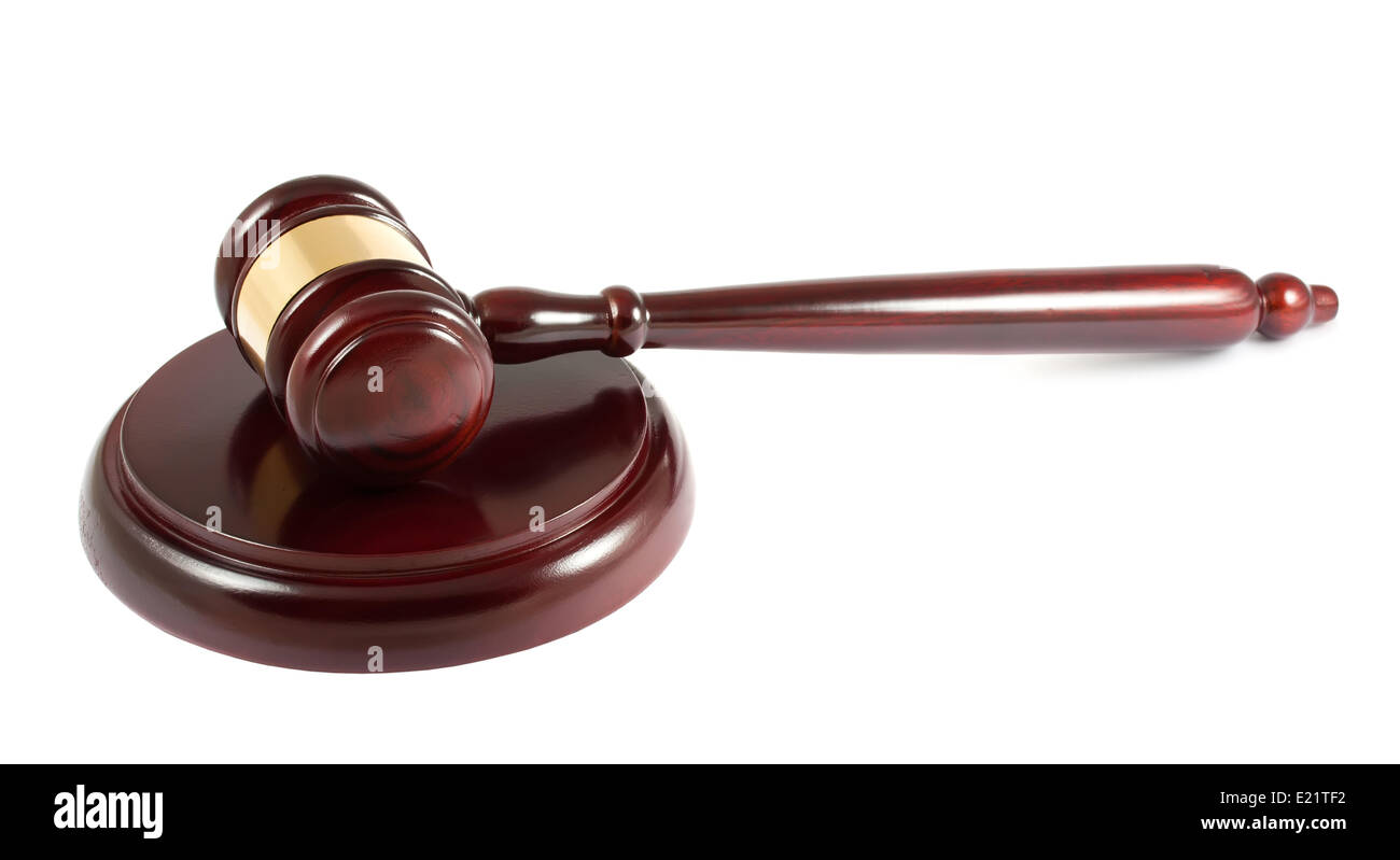 Lawyer office judge gavel Cut Out Stock Images & Pictures - Alamy