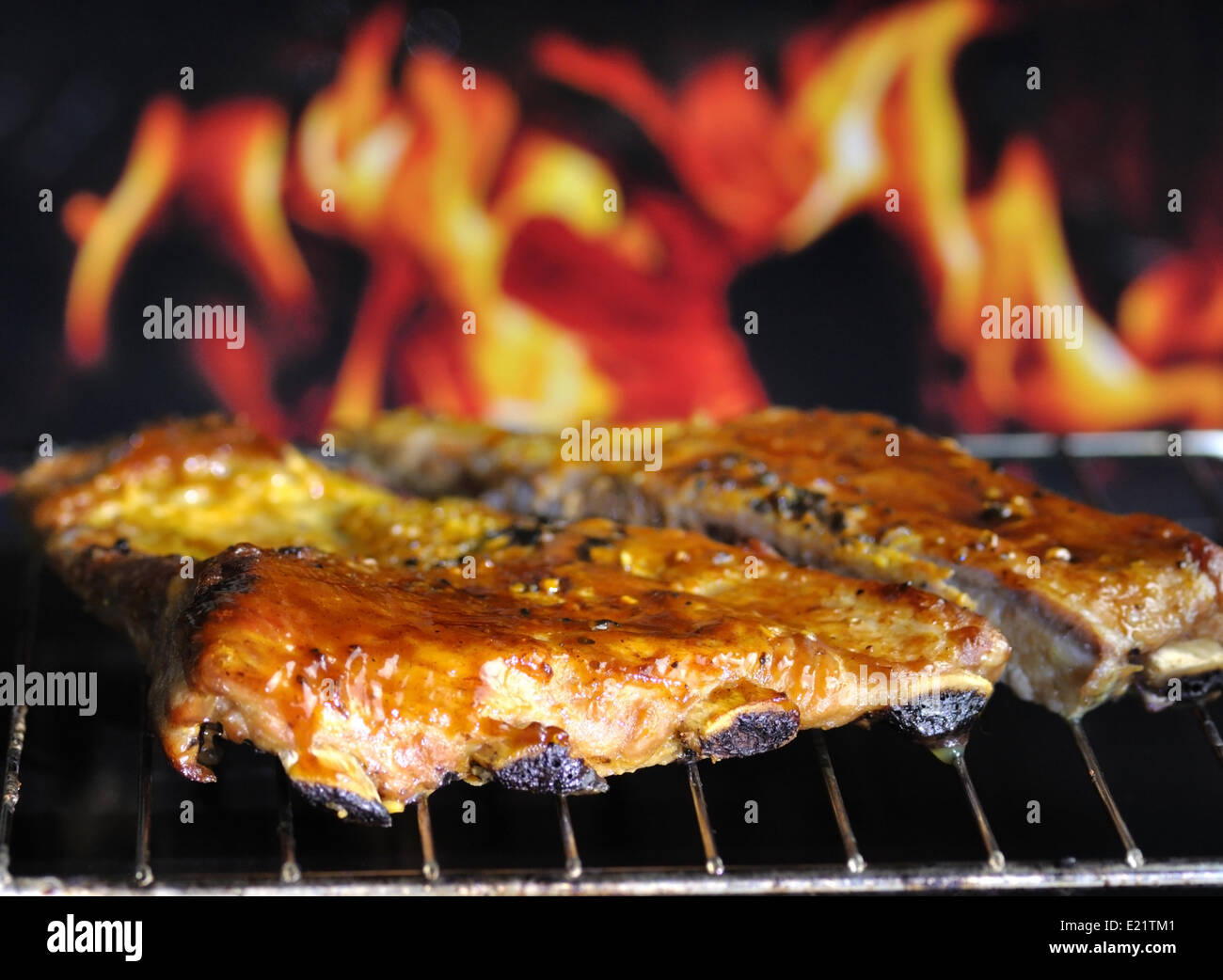 Grill ribs hi-res stock photography and images - Alamy