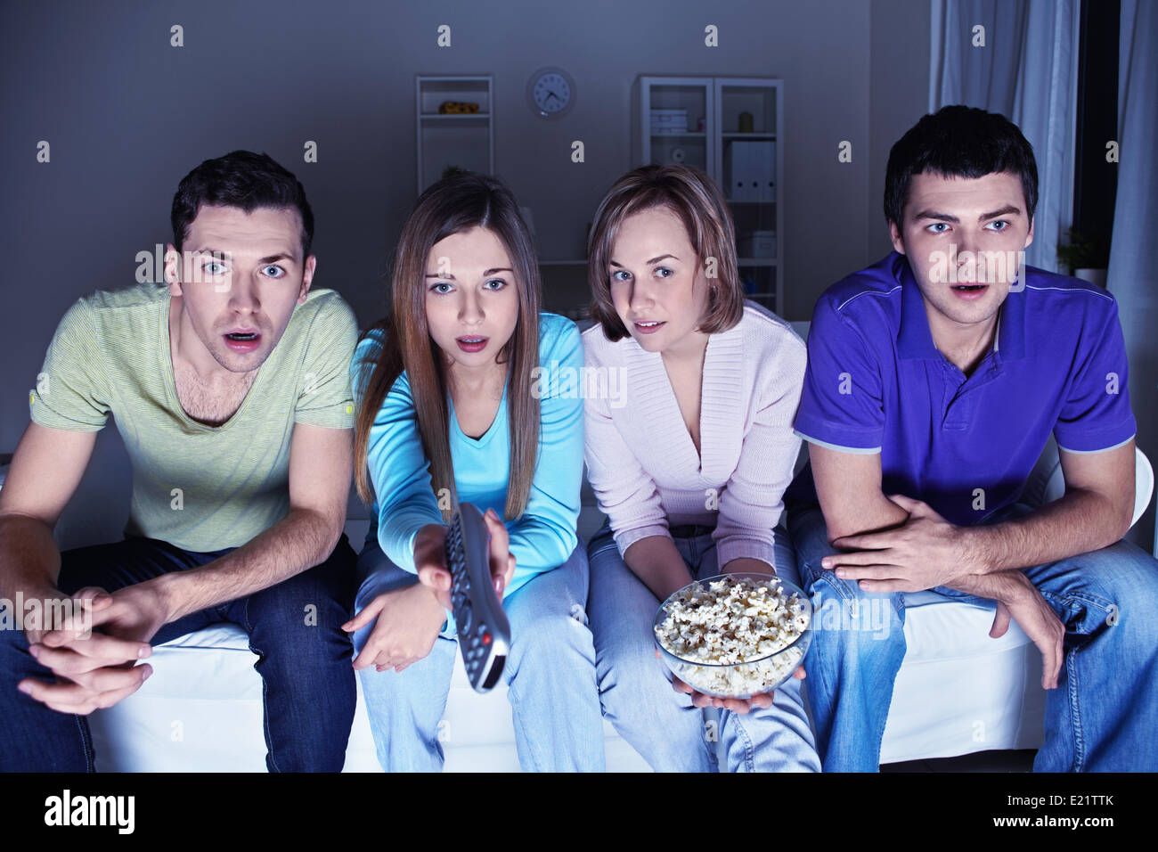 Surprise group hi-res stock photography and images - Alamy