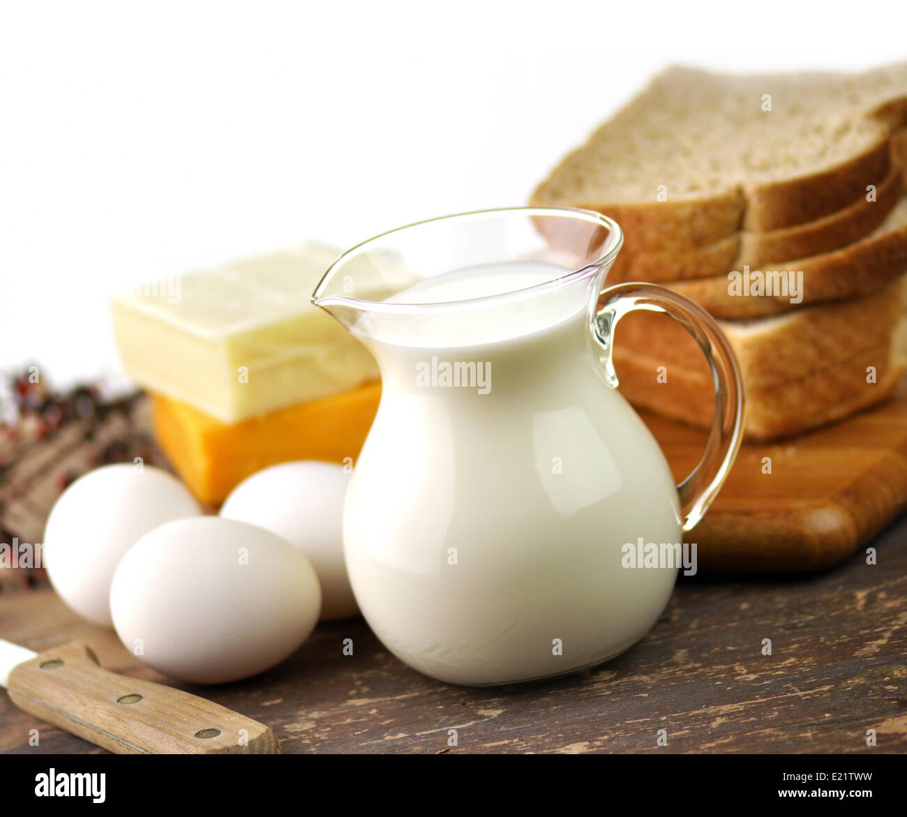 Dairy products hi-res stock photography and images - Alamy