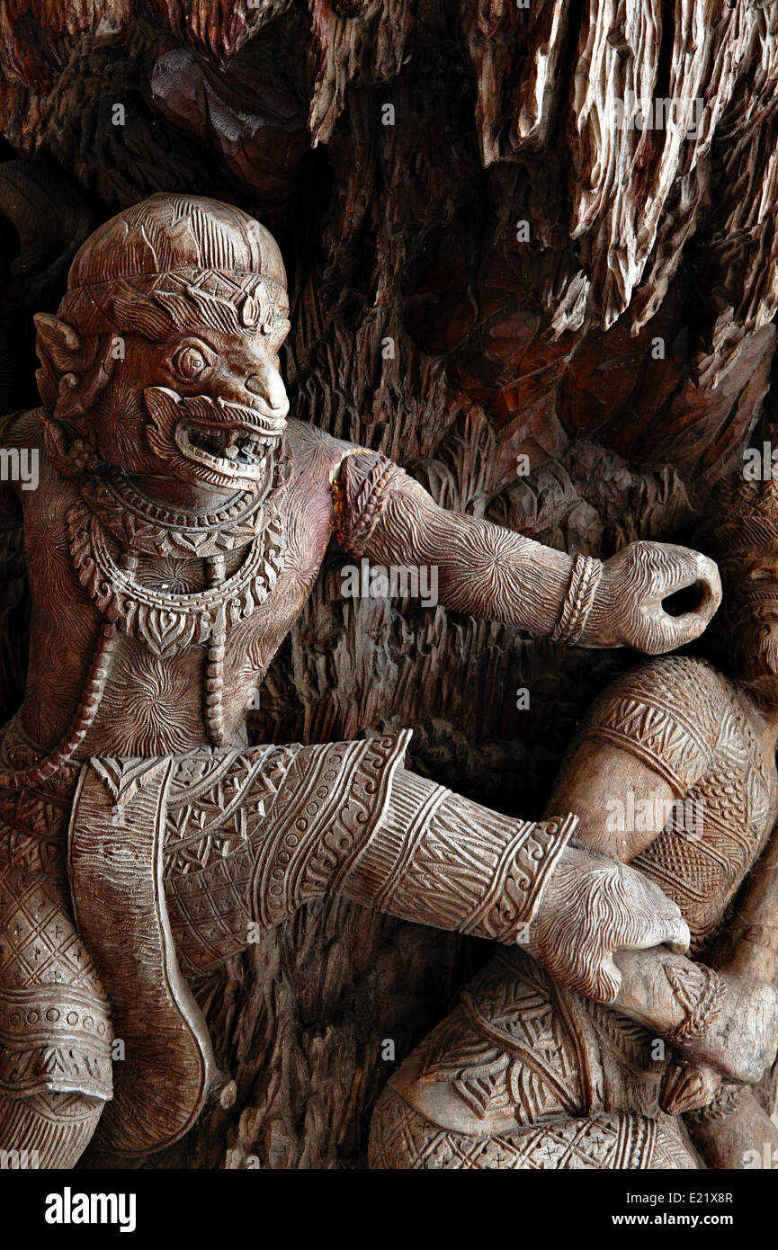 old bas-relief on the wall Stock Photo - Alamy