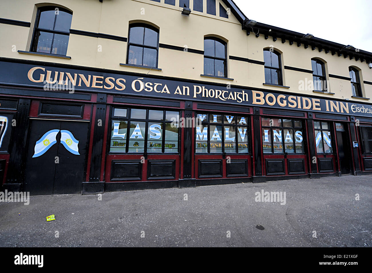 Derry, Londonderry, Northern Ireland. 13th June, 2014. Bogside Inn ...