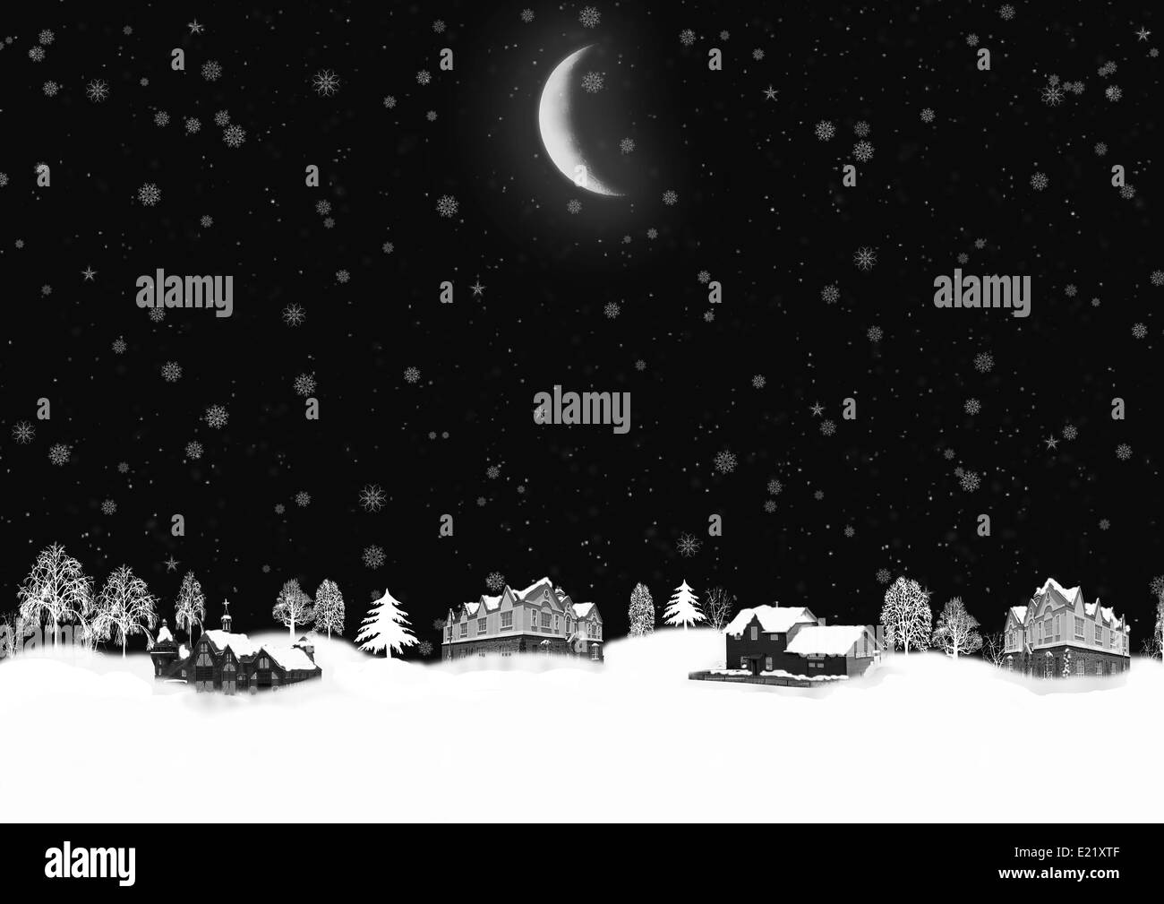 Freeze night Black and White Stock Photos & Images - Alamy