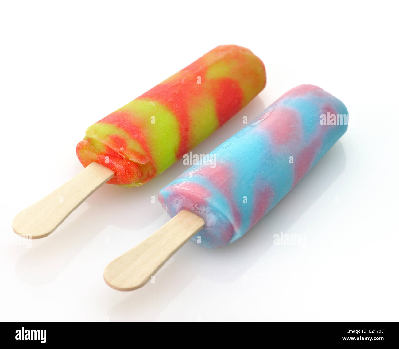colorful ice cream pops Stock Photo - Alamy