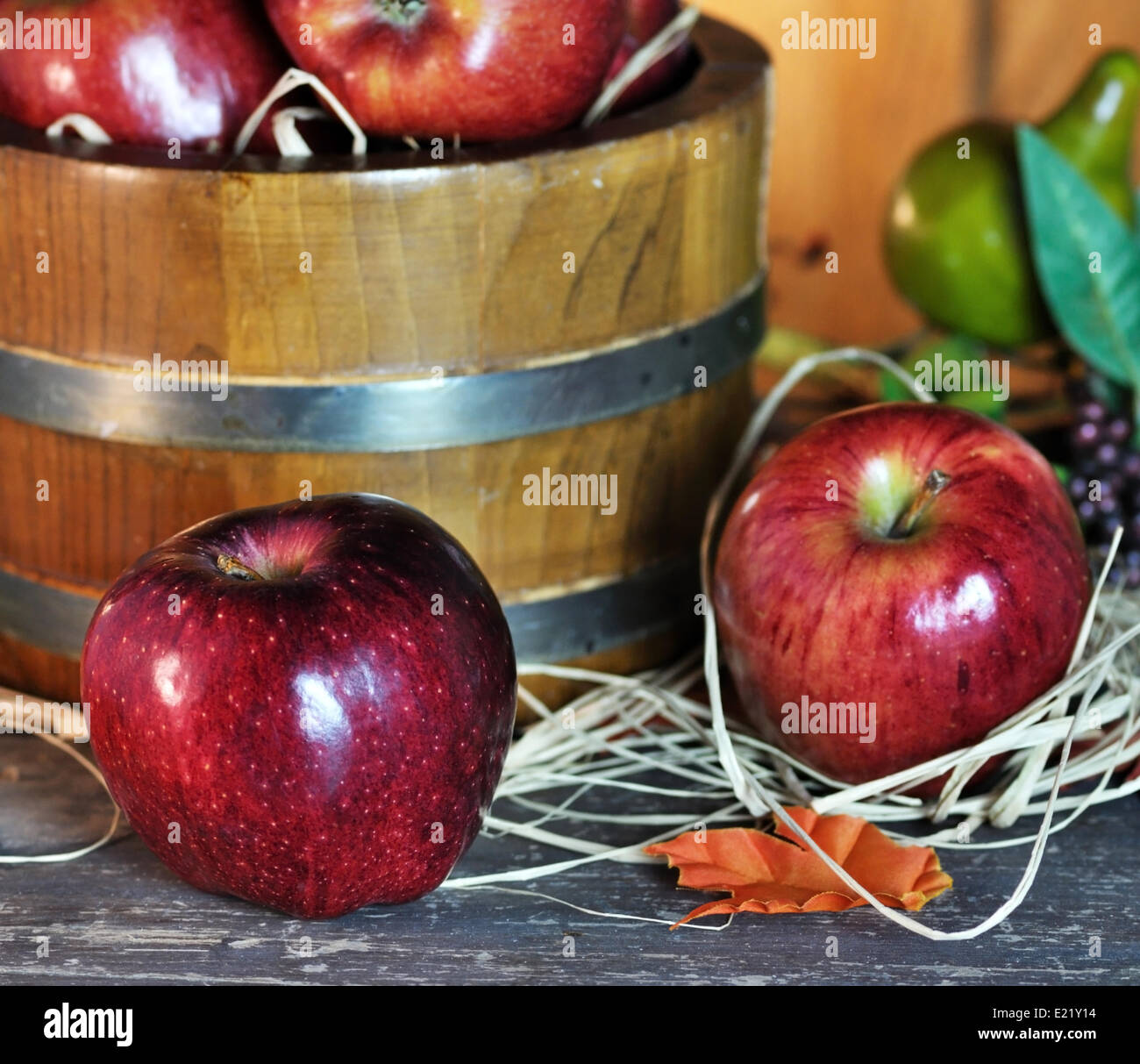 Raw organic red apples hi-res stock photography and images - Alamy