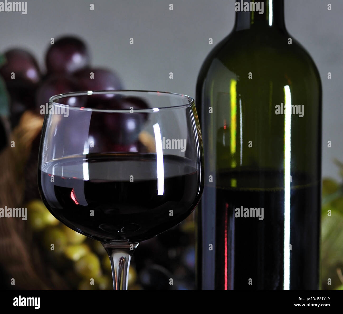 red wine composition Stock Photo - Alamy
