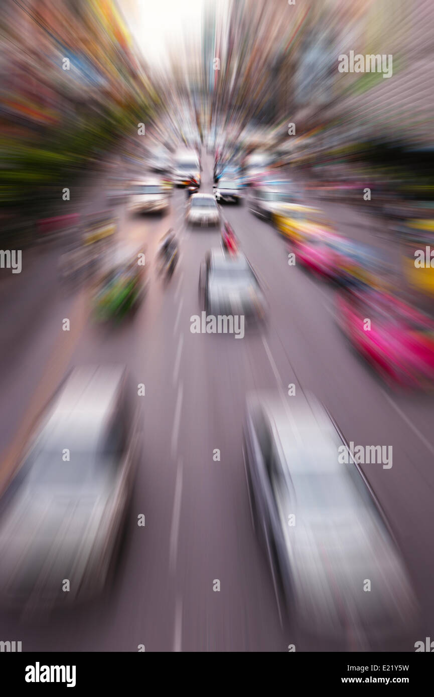 Fast cars moving Stock Photo - Alamy