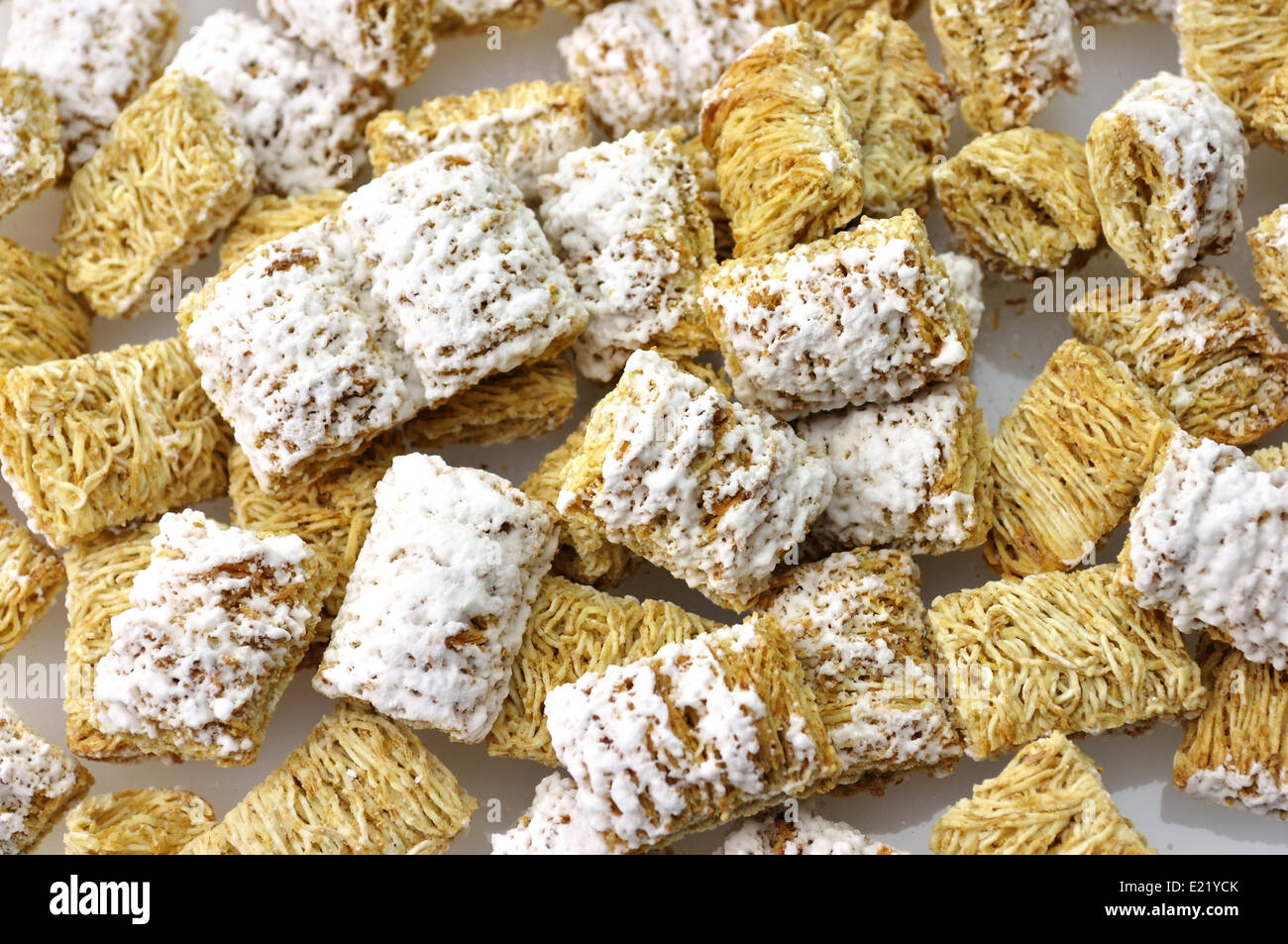 Shredded Wheat Cereal Stock Photo - Alamy