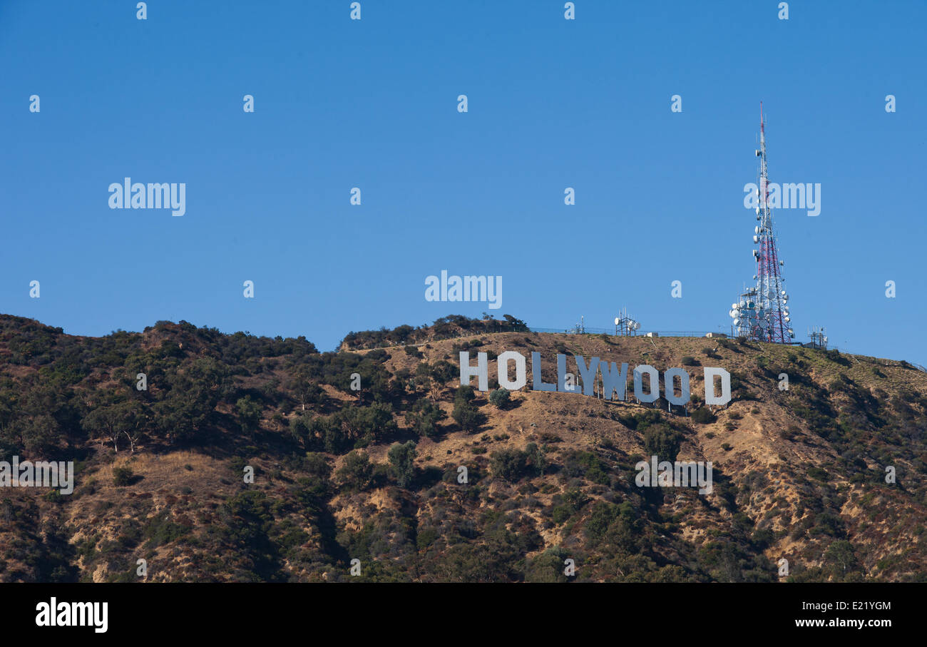 hollywood sign - los angeles usa Stock Photo - Alamy