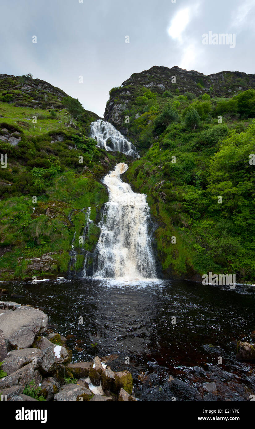 Irish waterfalls hi-res stock photography and images - Alamy