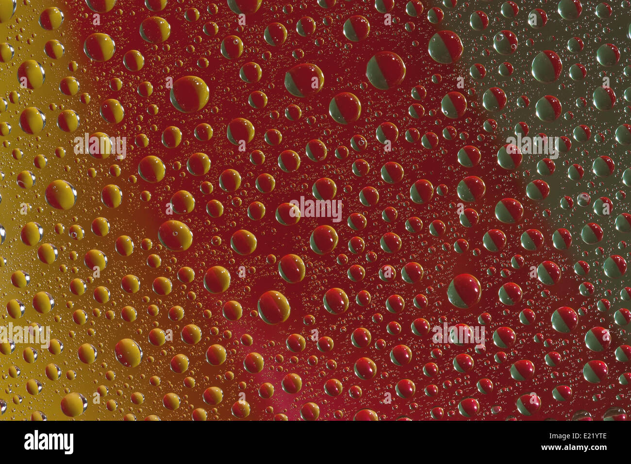 Abstract water drops Stock Photo - Alamy
