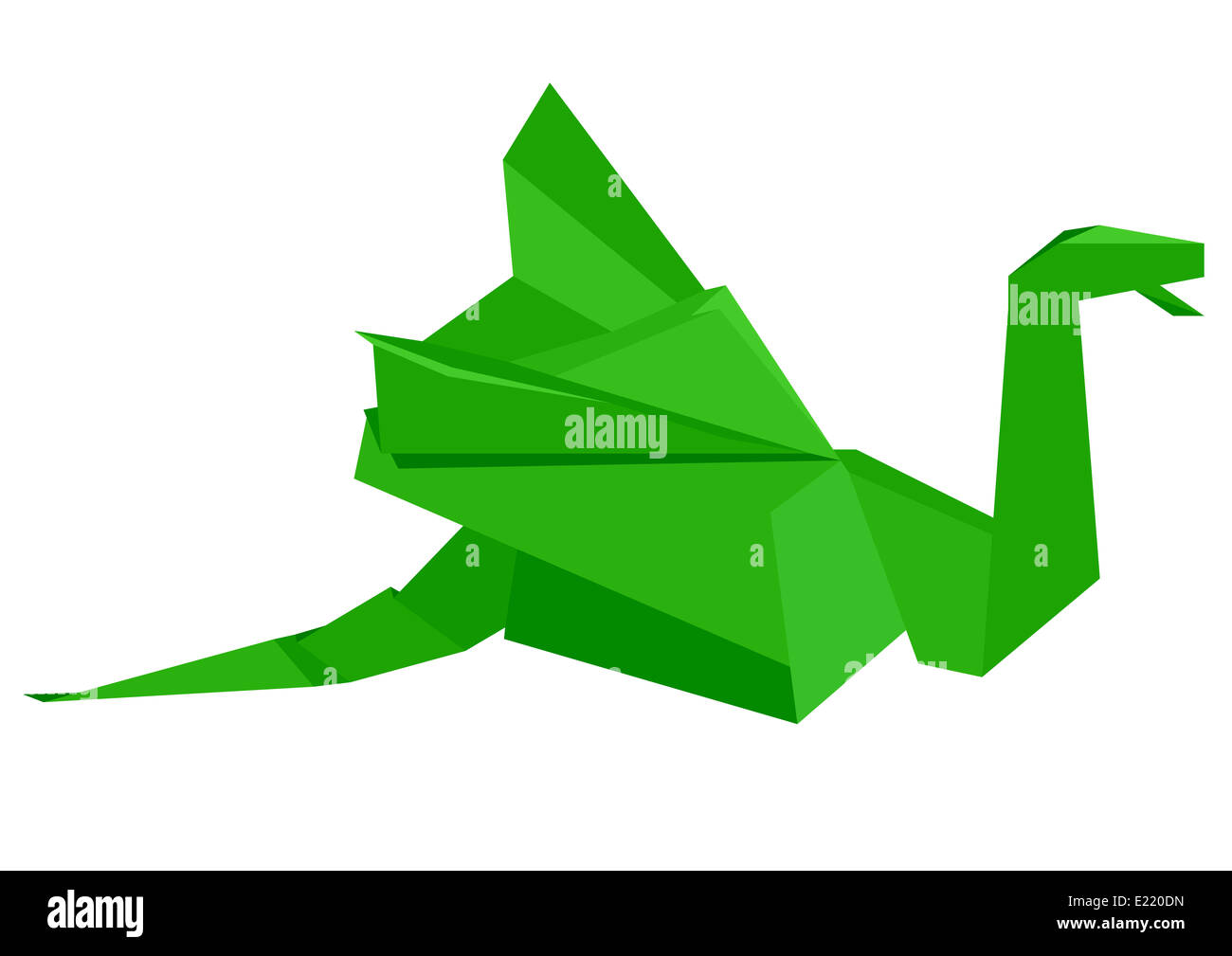 Origami paper dragon hi-res stock photography and images - Alamy