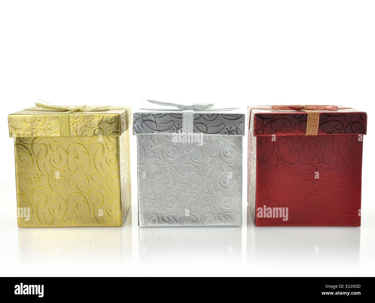 Small gift boxes Cut Out Stock Images & Pictures - Alamy
