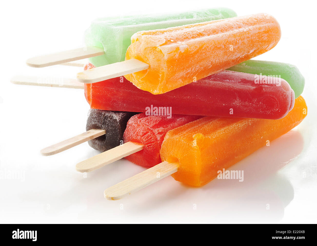 ice cream pops Stock Photo - Alamy