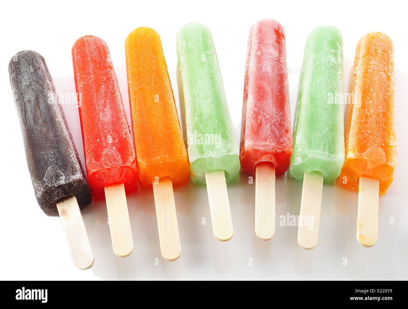 ice cream pops Stock Photo - Alamy