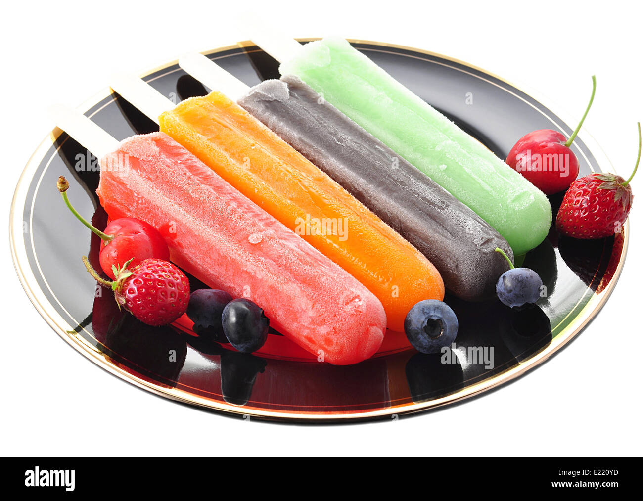 ice cream pops Stock Photo - Alamy