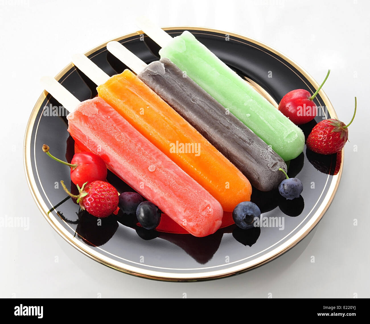 ice cream pops Stock Photo - Alamy