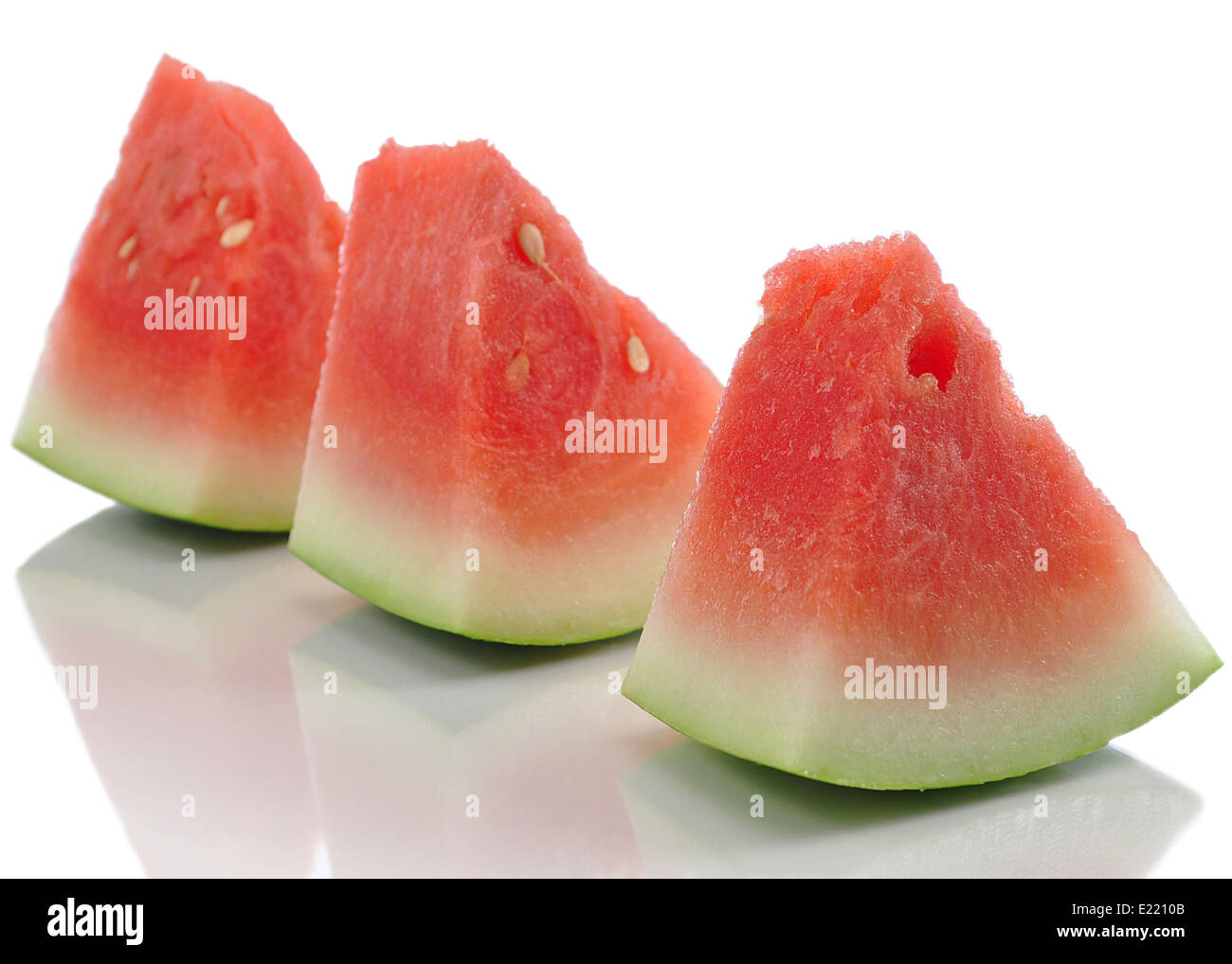 slices of watermelon Stock Photo - Alamy