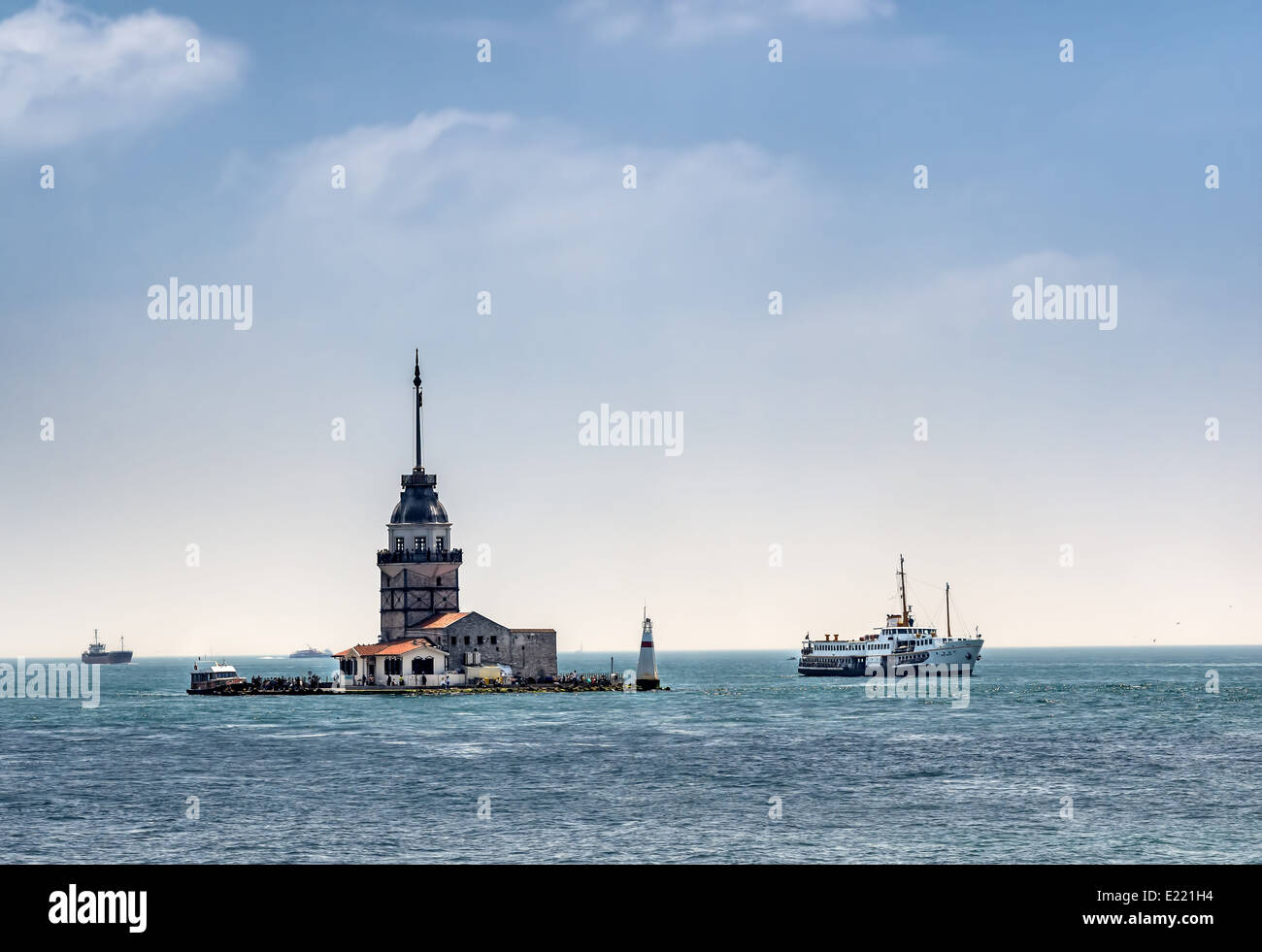 The Maiden's Tower in istanbul, Turkey Stock Photo - Alamy