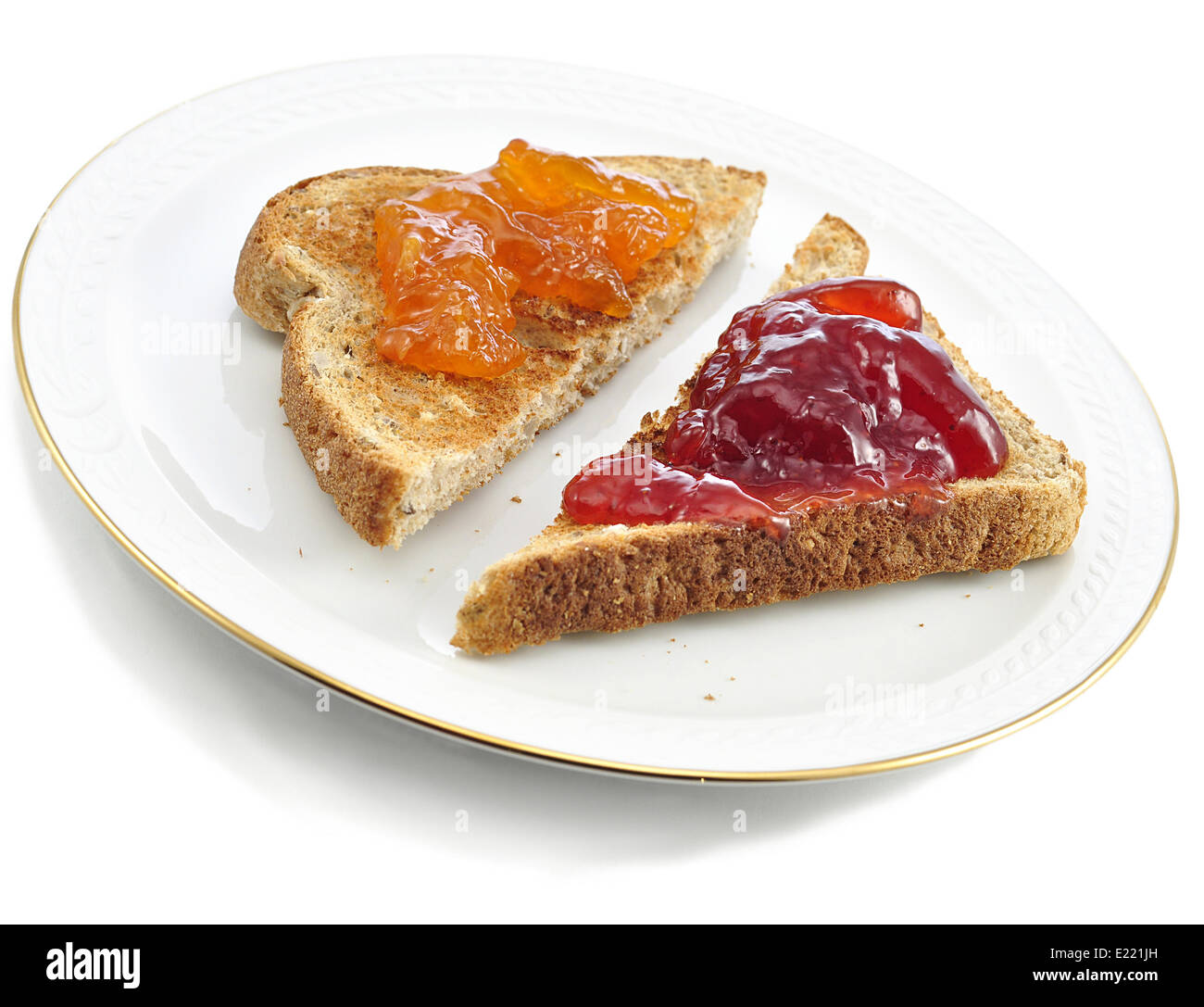 Toasts Cut Out Stock Images & Pictures - Alamy