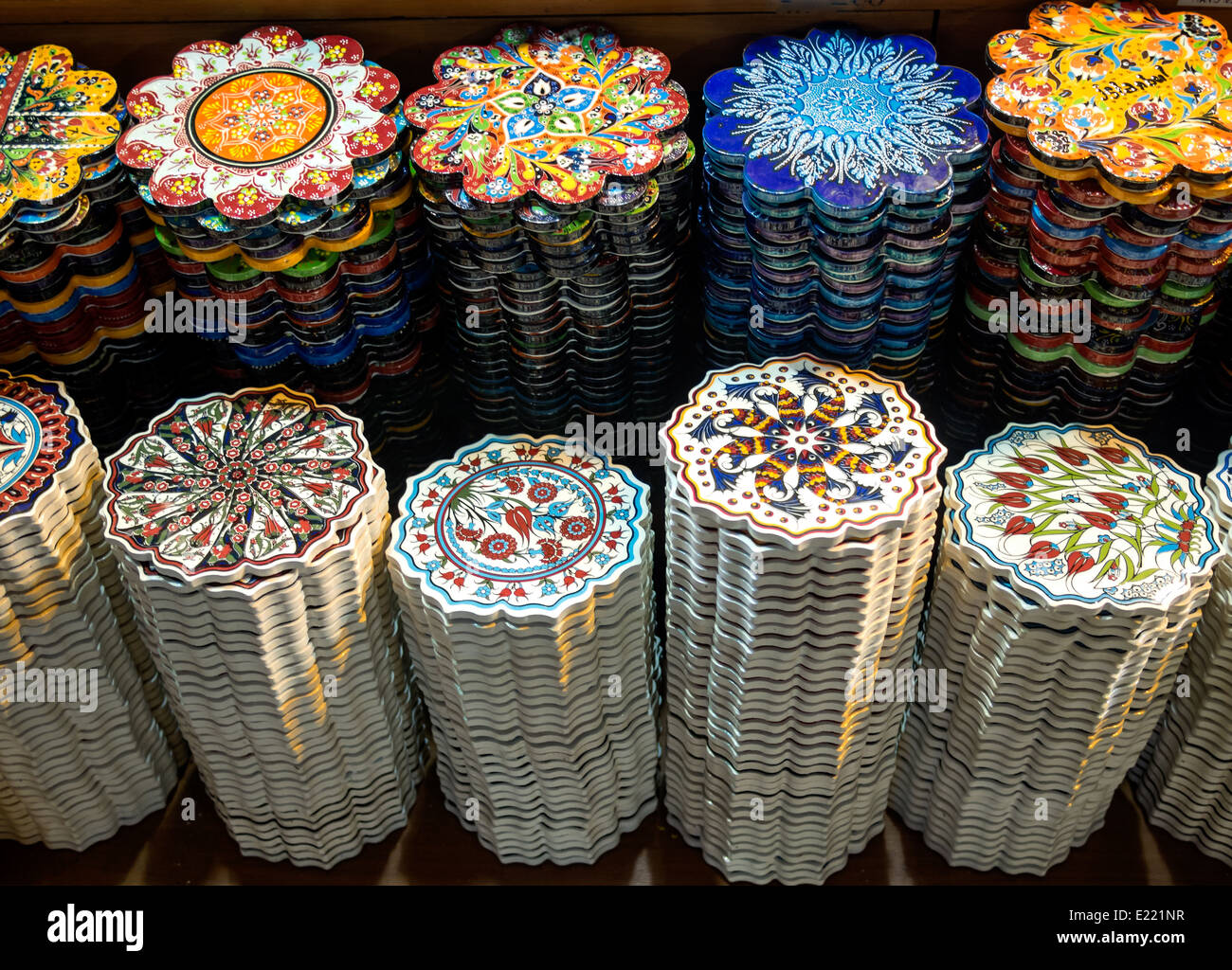 Colorful mosaic ceramic tiles hi-res stock photography and images - Alamy