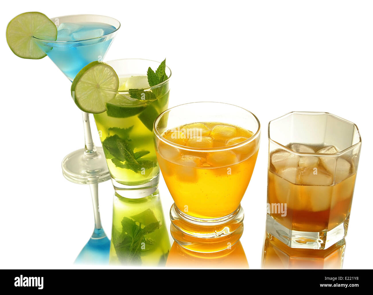 Drinks summer Cut Out Stock Images & Pictures - Alamy
