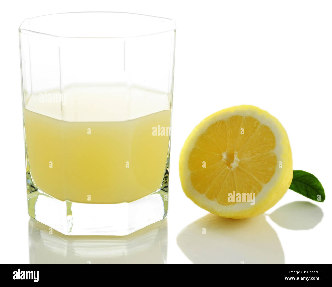 fresh lemon juice Stock Photo - Alamy