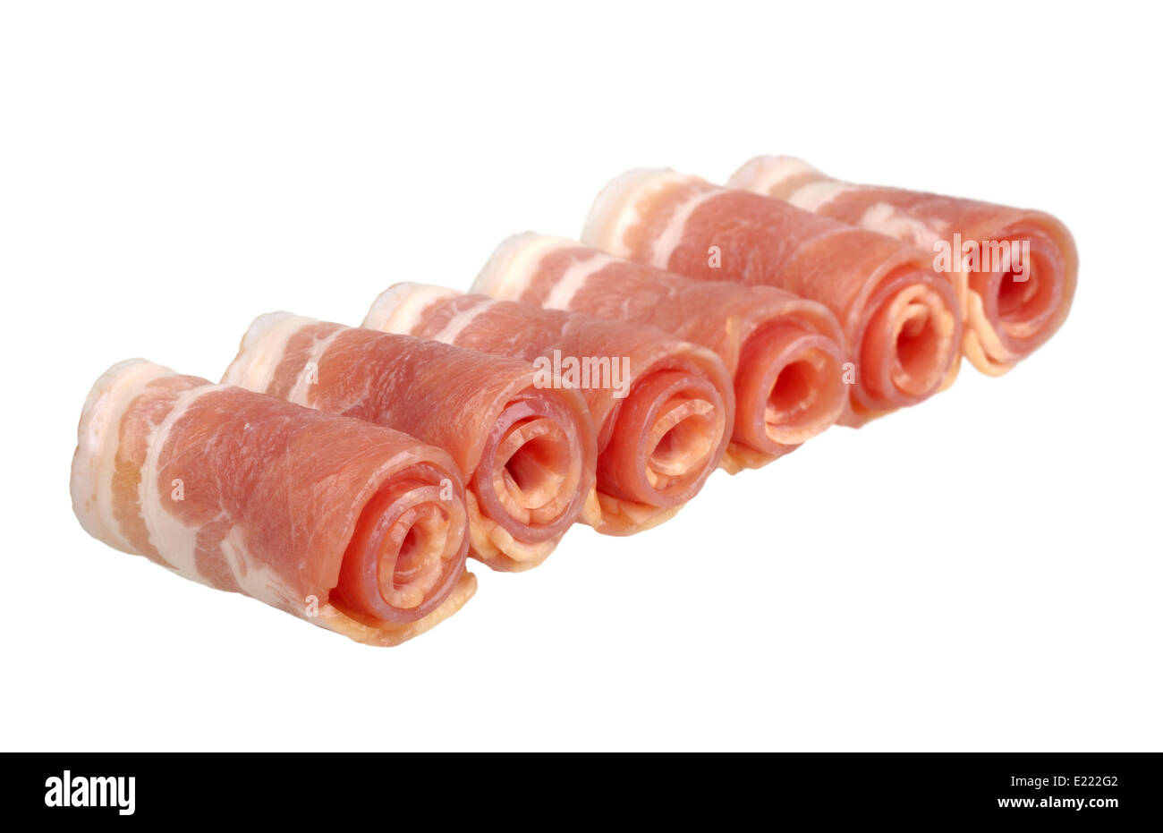 Rolled bacon hi-res stock photography and images - Alamy